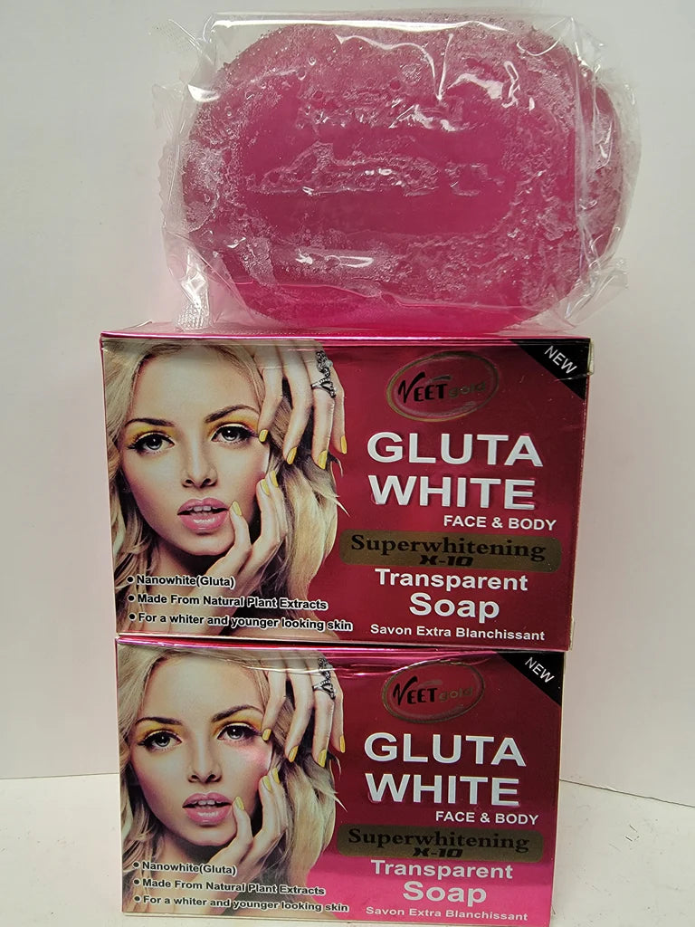 Gluta white face &body soap super whitening