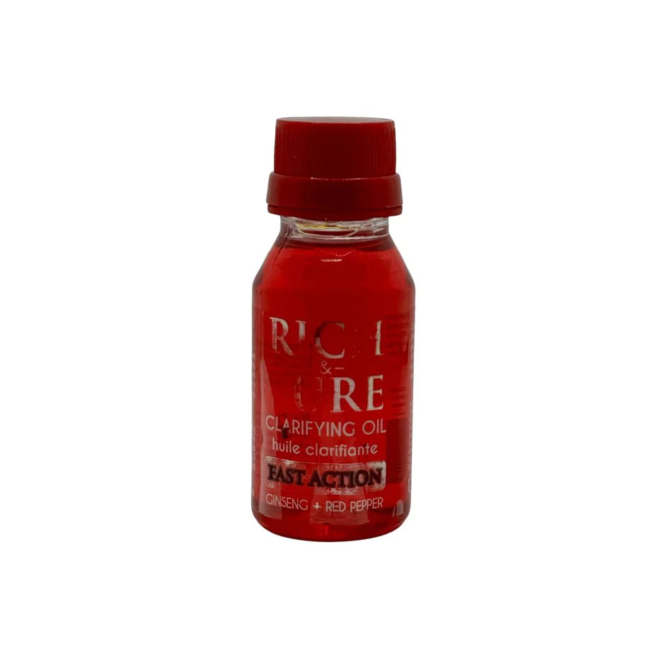 RICH & PURE CLARIFYING OIL FAST ACTION WITH GINSENG + RED PEPPER - 60 ...