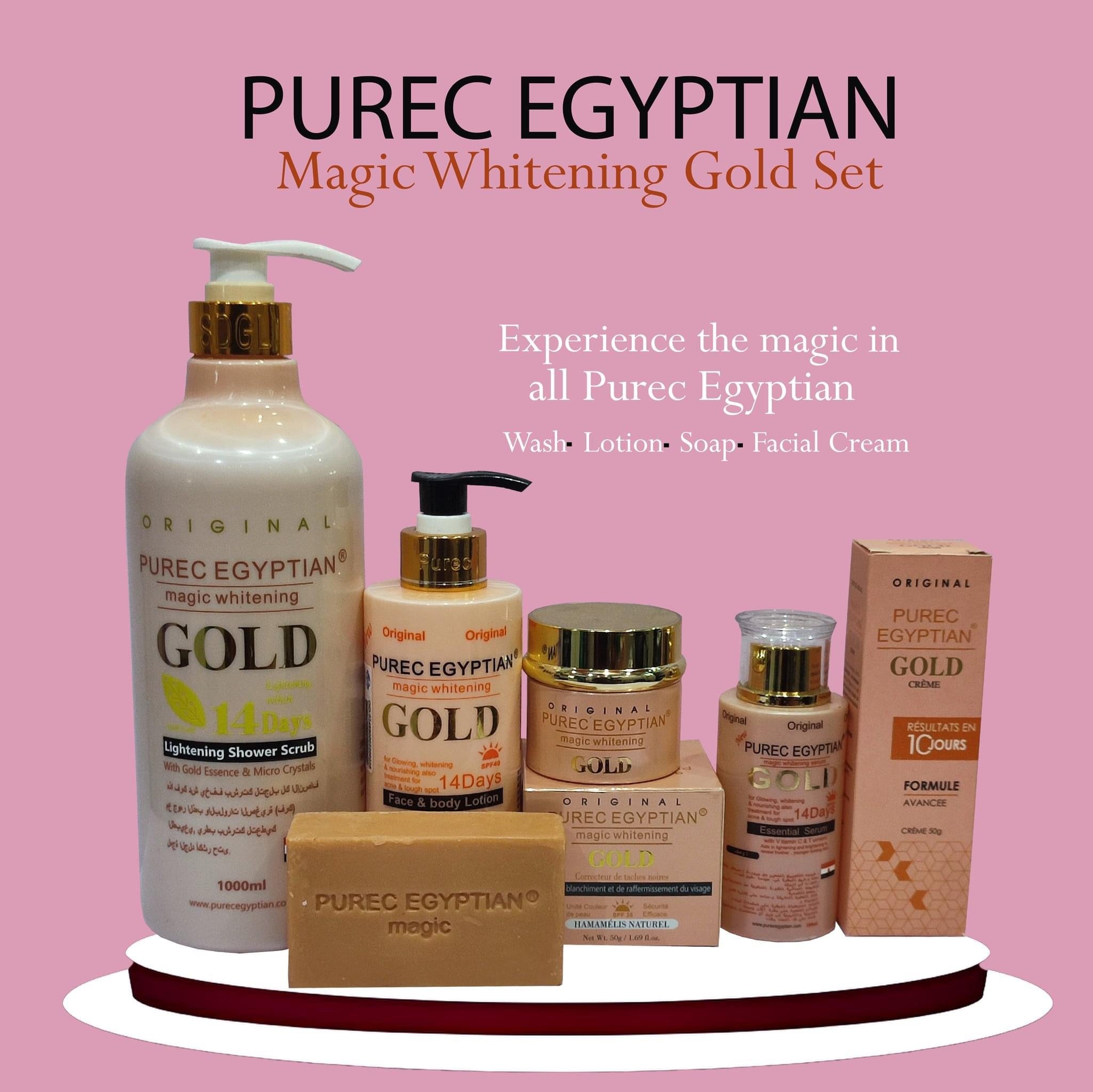 PUREC EGYPTIAN GOLD MAGIC WHITENING LOTION - Kismet Beauty Brands