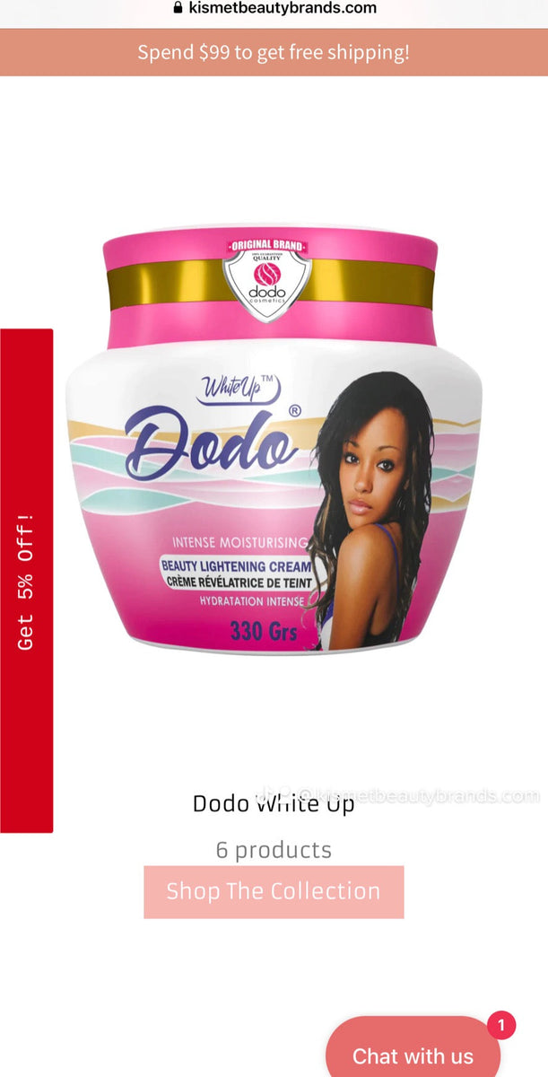 Dodo Beauty Lightening Lotion 16.7 oz / 500 ml freeshipping - Kismet ...