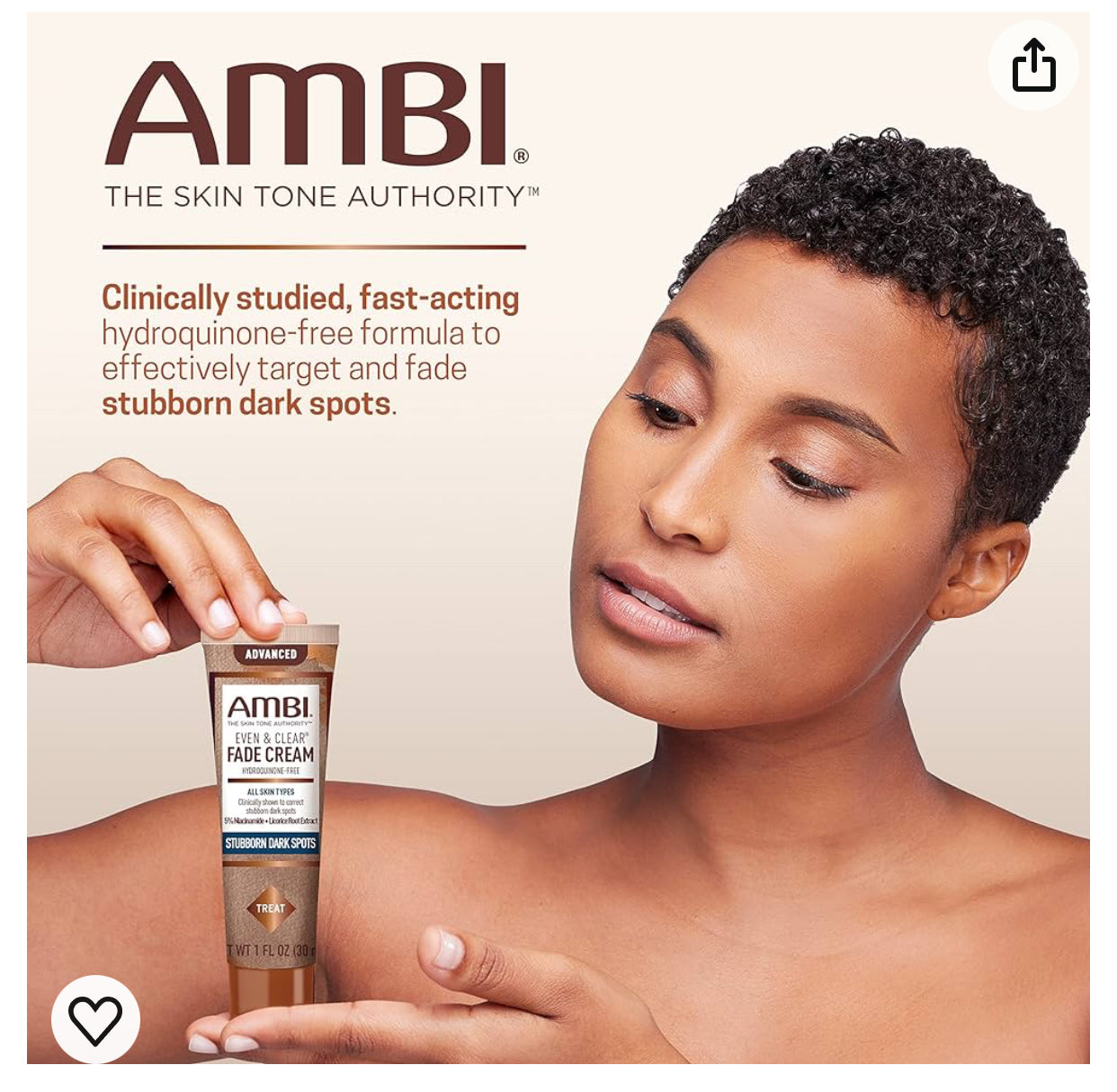 Ambi Fade Cream Normal Skin 2 oz - Kismet Beauty Brands