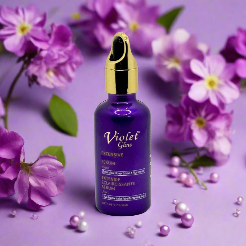 Violet Glow Extensive Lightening Serum 1 oz / 50ml – Kismet Beauty Brands
