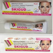 Skigud Cream 30g Fast Relief from Ringworm, Ezcema, Foot itching, & Sk ...