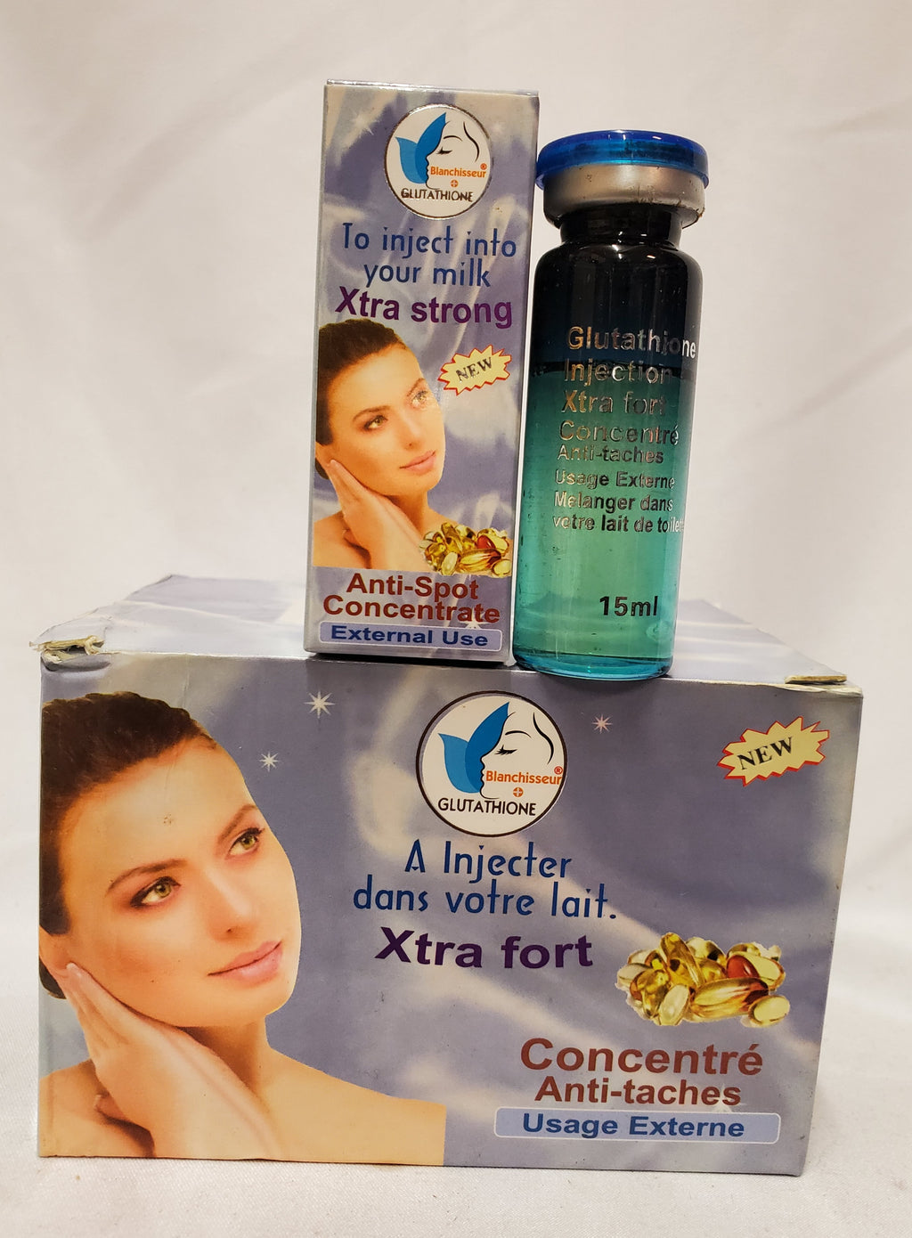 Glutathione Injection Xtra Strong Anti Spot Concentre – Kismet Beauty ...