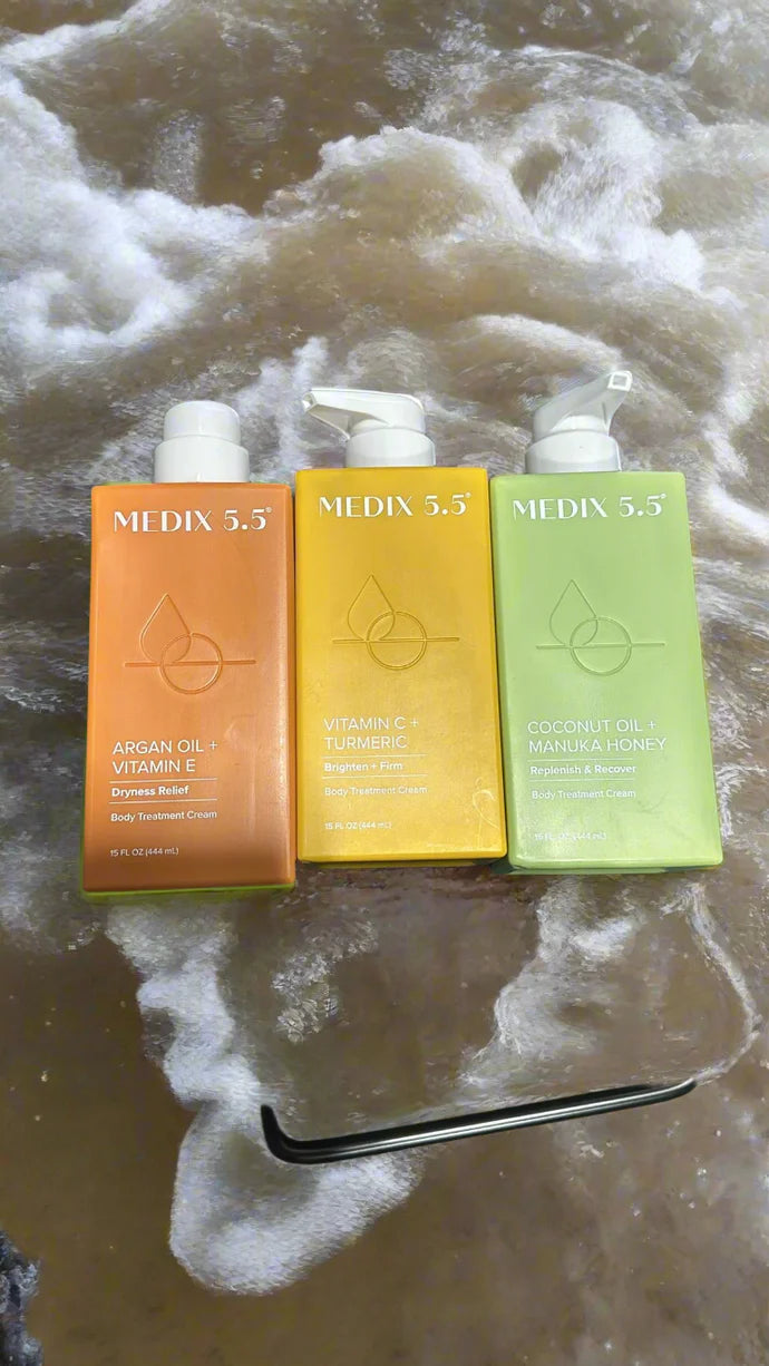 Medix 5.5 Body Cream Lotion Argan Oil + Vitamin E 15oz (444ml ...