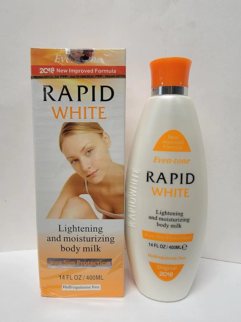 Rapid White lightening Moisturizing body Milk – Kismet Beauty Brands
