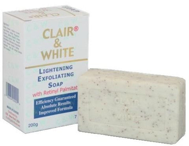 Clair & White Lightening Exfoliating Soap 7 oz / 200 g – Kismet Beauty ...