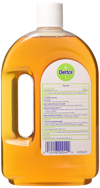 Dettol Liquid First Aid Antiseptic England 750 ML – Kismet Beauty Brands