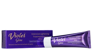 Violet Glow Extensive Lightening Treatment Cream(Tube) 1.7 oz / 50ml ...