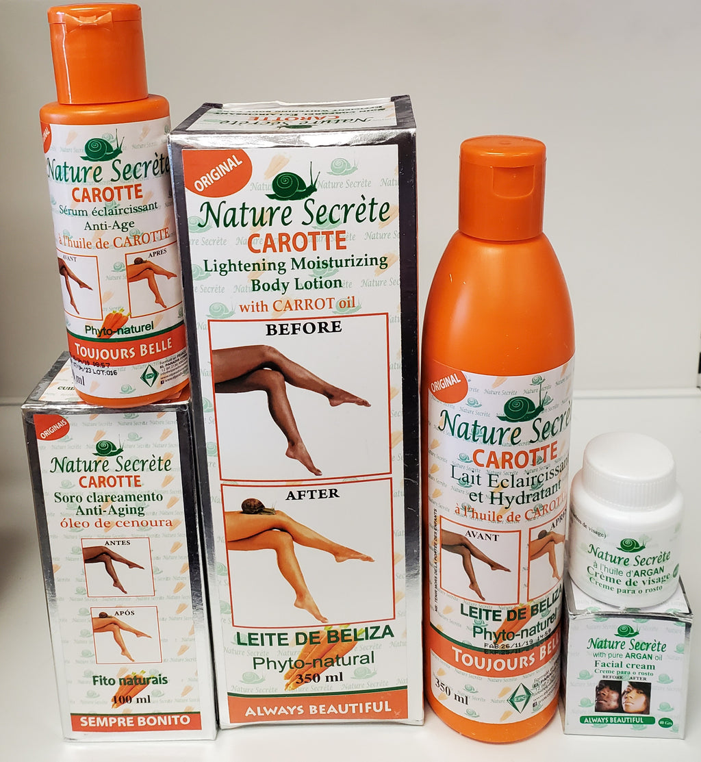 Nature Secrete Carotte lightening Moisturizing Body Lotion With Pure A ...
