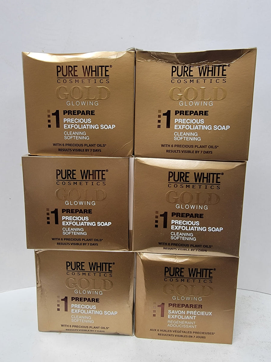 Pure White GOLD Amethyste Cosmetic SOAP 150 grs – Kismet Beauty Brands