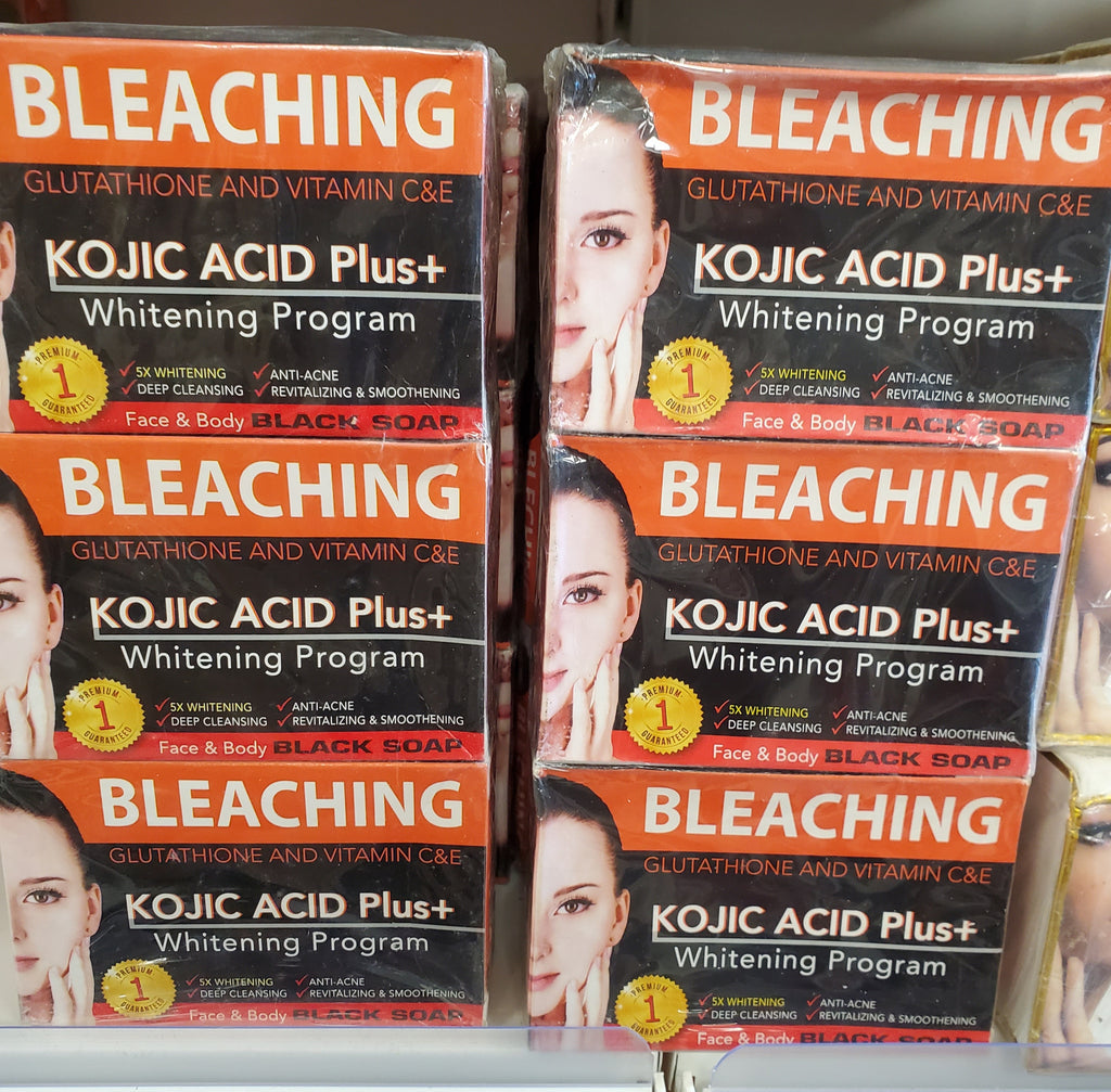 NEON BLEACHING KOJIC ACID PLUS WHITENING PROGRAM SOAP – Kismet Beauty ...