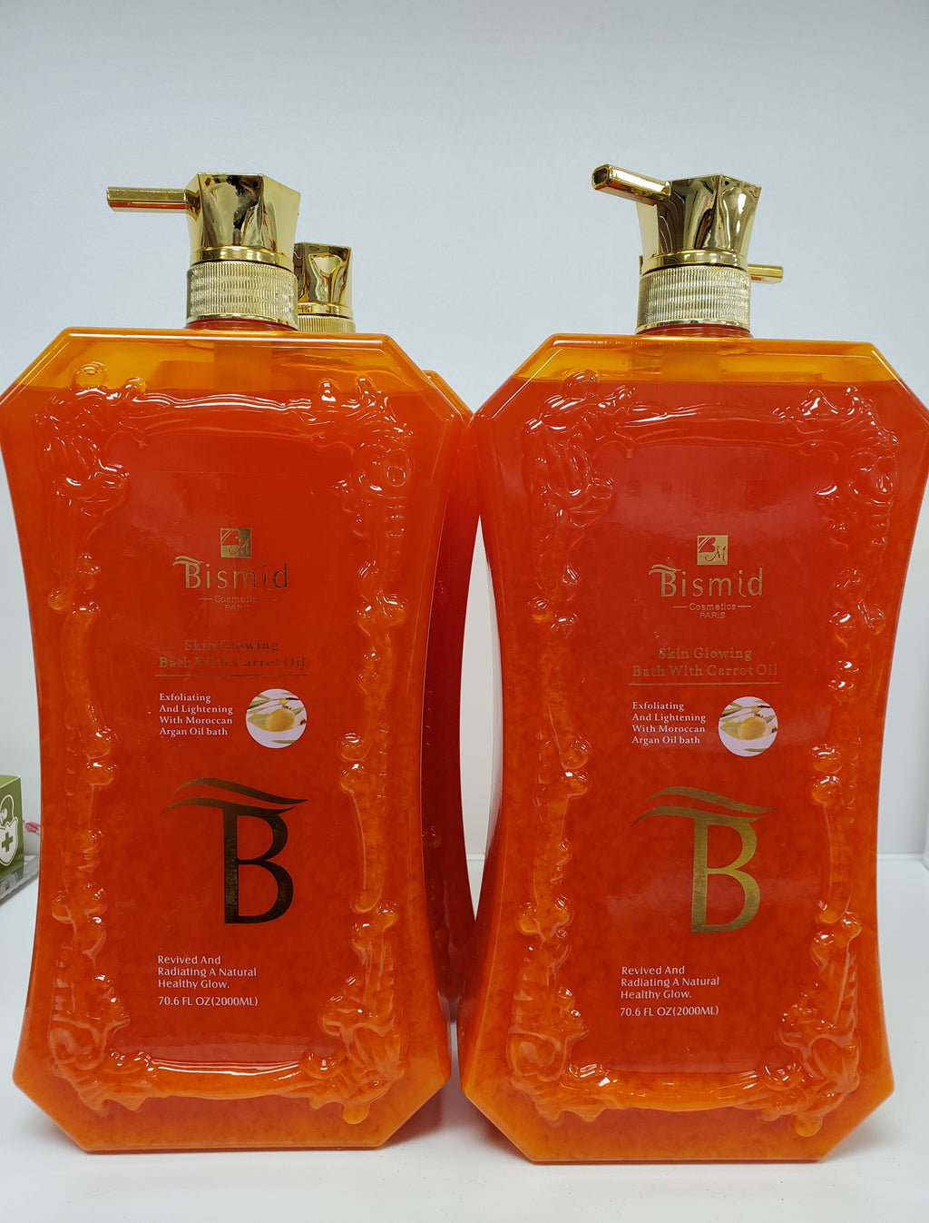 BISMID SKIN GLOWING & WHITENING BATH WITH CARROT OIL – Kismet Beauty Brands