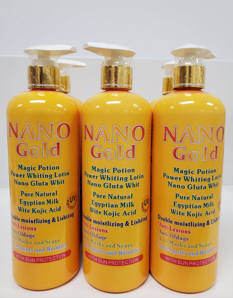 NANO GOLD MAGIC POTION WHITENING BODY LOTION – Kismet Beauty Brands