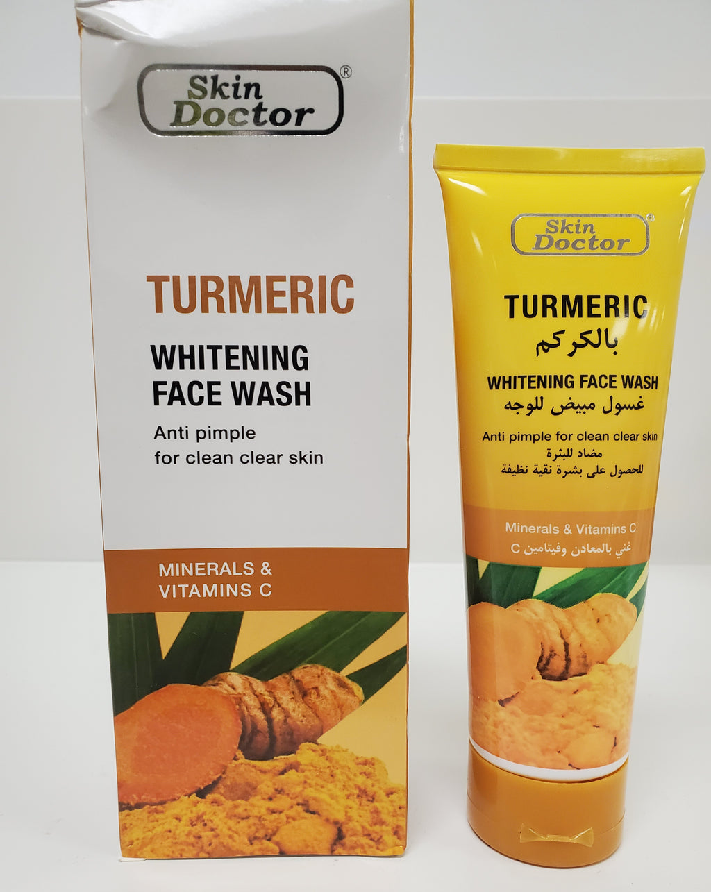 SKIN DOCTOR TURMERIC WHITENING FACE WASH – Kismet Beauty Brands