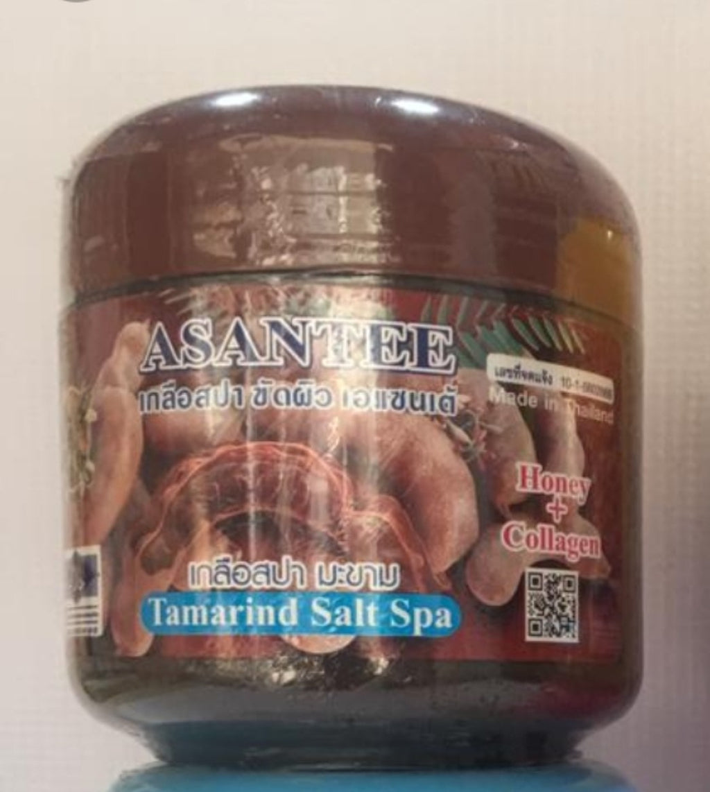 ASANTEE TAMRIND SALT SPA HONEY + COLLAGEN SCRUB – Kismet Beauty Brands