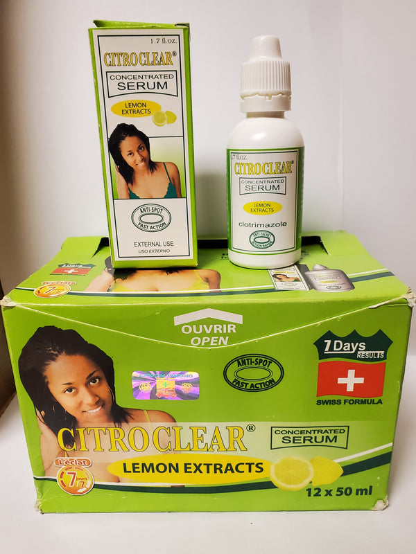 CITRO CLEAR Dark Spot Corrector serum. Fast Action with Vitamins C&E ...