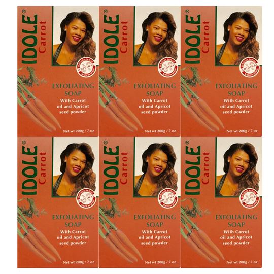 IDOLE Exfoliating CARROT Soap (Pack of 3) – Kismet Beauty Brands