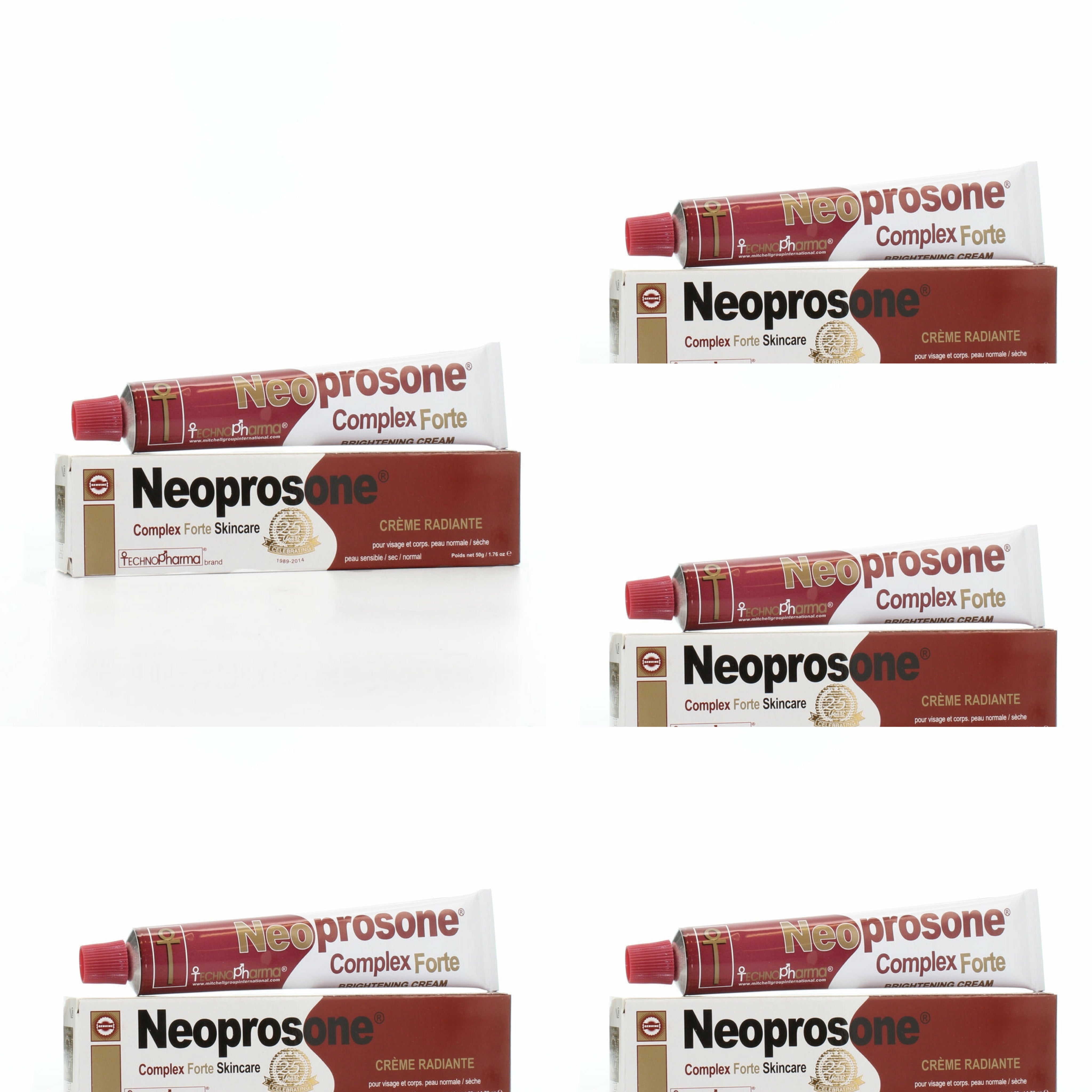 Neoprosone Skin Brightening Tube Cream (5 PACK) – Kismet Beauty Brands