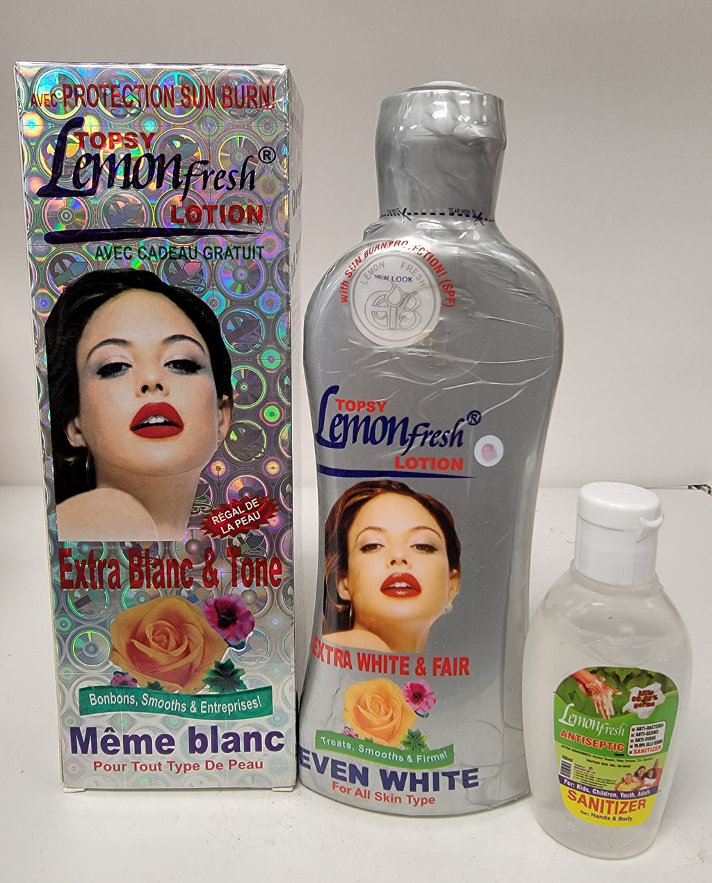 Topsy Lemon Fresh Lotion Extra White & Tone – Kismet Beauty Brands