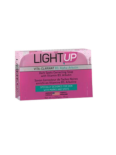 LIGHT UP(Pink / B3 Alpha - Arbutin) D.S.C Soap with Vitamin B3 7oz / 2 ...