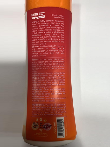 Perfect Glow Carrot Britening Lotion 300ml – Kismet Beauty Brands
